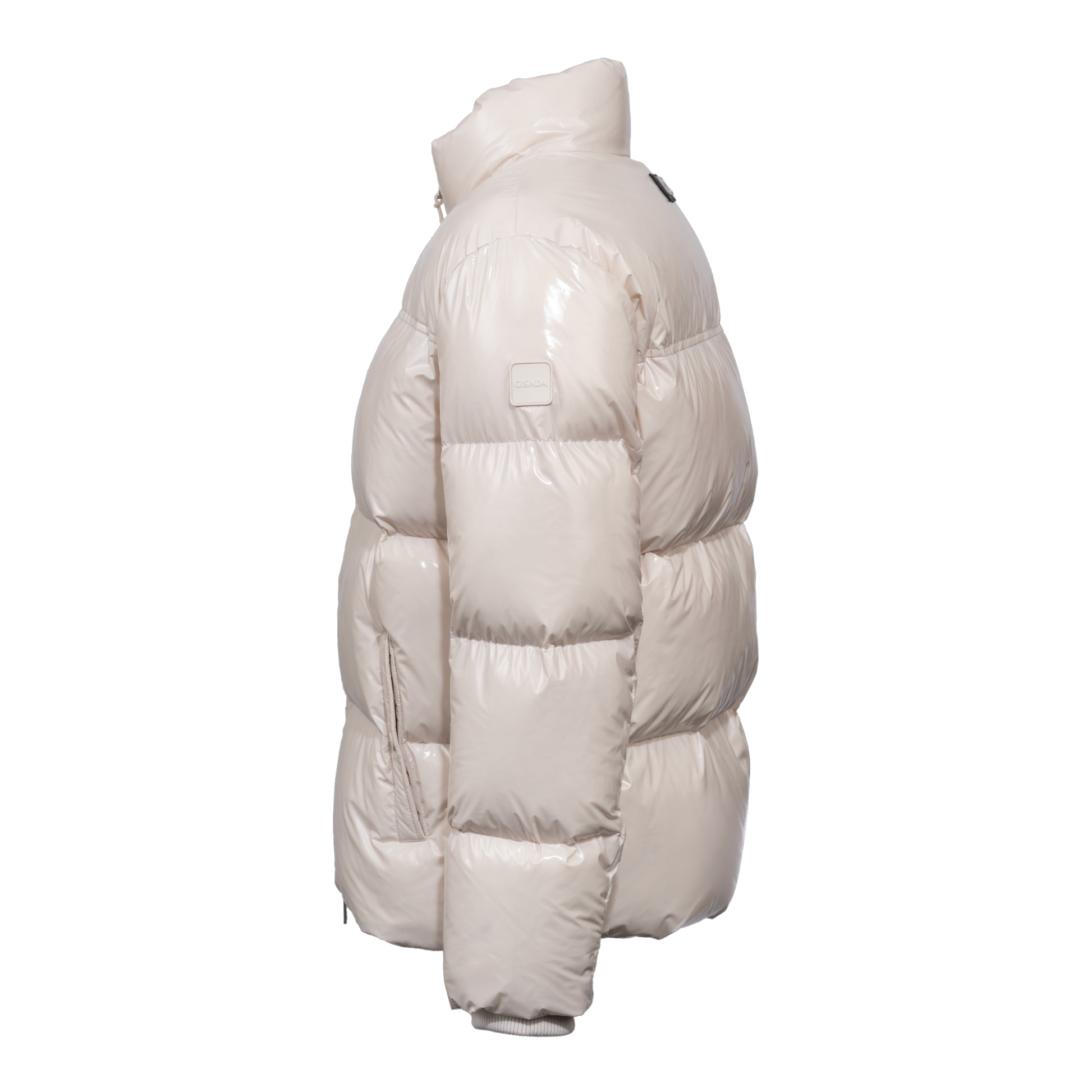 Feather-Filled Puffer Jacket - Gisada.com